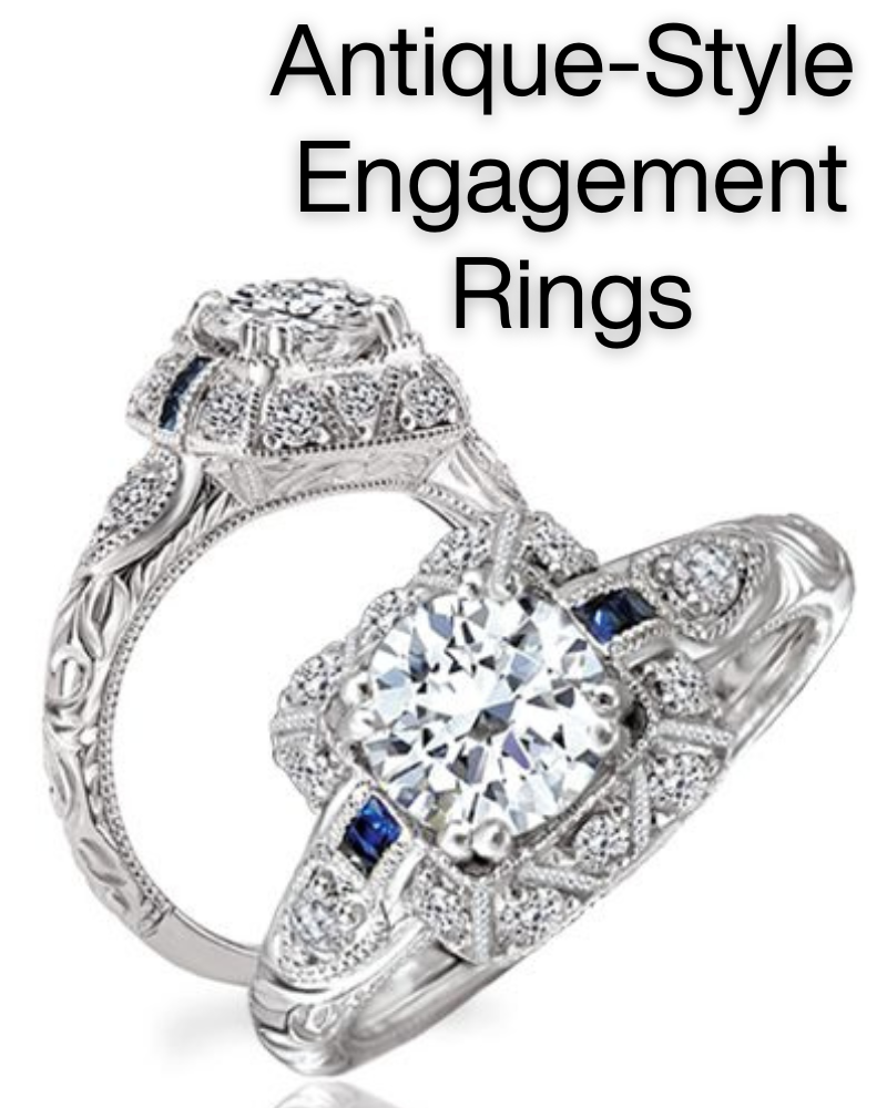 Antique-Style Engagement Rings | Everett Jewelry – Shreveport, LA